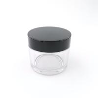 China Transparent Water Resistant 50g Cosmetic Cream Jar for sale