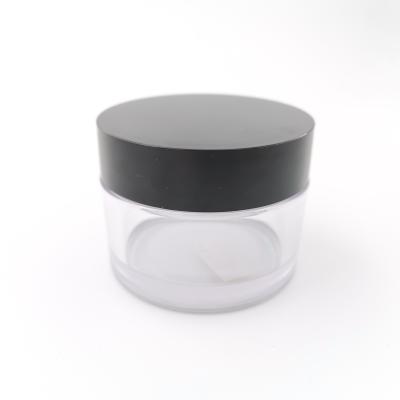 China Skin Care Cosmetic 80g Biodegradable Plastic Jars for sale