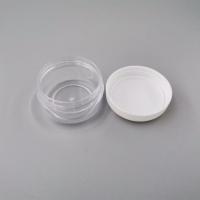 China white 10g ABS Cosmetic Cream Jar For Skin Care Packaging for sale