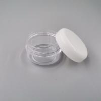 China white 10g ABS Cosmetic Cream Jar For Skin Care Packaging for sale