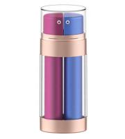 China Empty Body Round Lotion PETG Airless Dispenser Bottles for sale