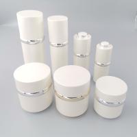 China Silk Screen Printing Pmma Cosmetic Packaging Set With Pp Pump for sale