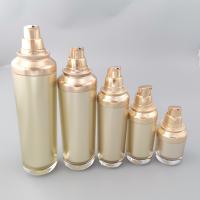 China Frost Printing Pmma Serum Pump Bottle 15 30 50 100 120ml 15 30 50g for sale