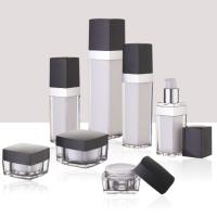 China Acrylic Airless Cosmetic Pump Bottle 15ml 30ml 50ml 100ml for sale