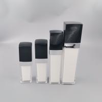 China Acrylic Airless Cosmetic Pump Bottle 15ml 30ml 50ml 100ml for sale