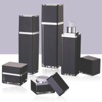 China Square Empty Acrylic 40ml 20g 50g Cosmetic Packaging Set for sale