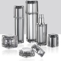 China Screen Printing Acrylic Plastic Cosmetic Packaging for sale
