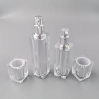 China Screen Printing Acrylic Plastic Cosmetic Packaging for sale