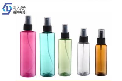 China PET PP Plastic Cosmetic Lotion Pump Bottles 100 200 250ml for sale
