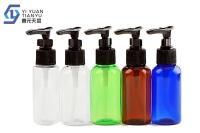 China PET PP Plastic Cosmetic Lotion Pump Bottles 100 200 250ml for sale