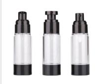 China Screen Printing Airless Skin Care Pump Bottle 15ml 30ml 50ml for sale