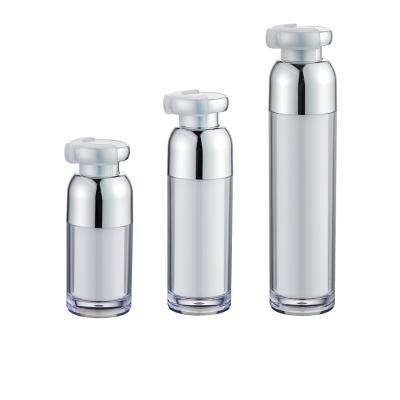 China Non Spill AS Plastic Airless Lotion Pump Bottles for sale