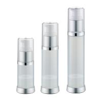 China 15ml 20ml 30ml Clear Acrylic Airless Foundation Bottle for sale