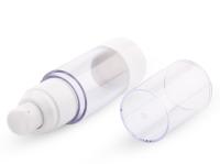 China 15ml 30ml 50ml Plastic Airless Bottle For Cosmetic Packaging for sale