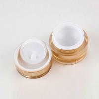 China Double Wall Acrylic Cosmetic Cream Jar 10g 20g 30g for sale