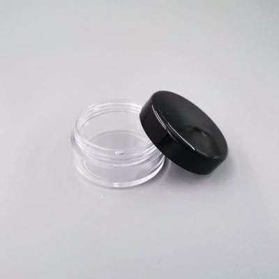 China Oem 3g Empty Cream Jars , Plastic Pot Jars With Lids for sale