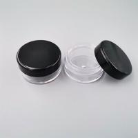 China Oem 3g Empty Cream Jars , Plastic Pot Jars With Lids for sale