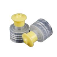 China Push Pull Screw 28/400 Plastic Bottle Caps For Dishwashing Liquid Regular Bottle for sale