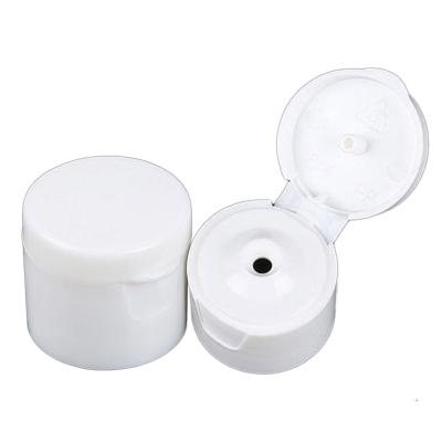 China White Pp Smooth 28 410 Flip Top Cap For Dispensing Lid Bottle for sale