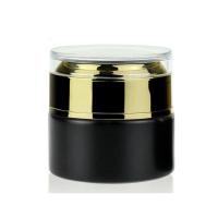 China Round Shape Acrylic Luxury Skincare 15G Cosmetic Packaging Container for sale