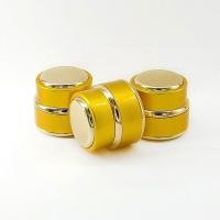 China Double Wall Metal Aluminum 80g Cosmetic Cream Jar Packaging Non Spill for sale