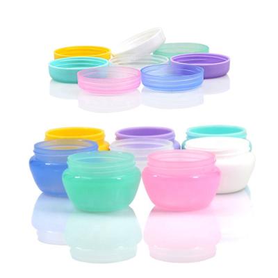 China 5 Grams Empty Color Mushroom Odm Plastic Cream Jar Refillable Container for sale