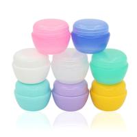 China 5 Grams Empty Color Mushroom Odm Plastic Cream Jar Refillable Container for sale