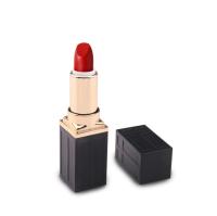 China Black Empty Abs Square Lipstick Tube Plastic 3g Custom Makeup Packaging for sale