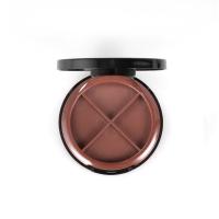 China Customized 4 Color Custom Makeup Eye Shadow Box Palette for sale