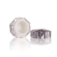 China Custom Diamond Luxury Cosmetic Acrylic Bottle Container For Skincare for sale