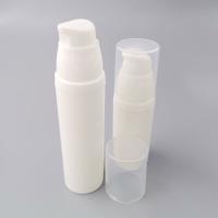 China Lotion Pump Pressure 15ml Airless Dispenser Bottles Empty Screen Printing for sale