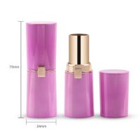 China Customized Noble Purple Empty Lipstick Tubes Abs Plastic Cosmetic Tubes for sale