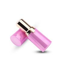 China Customized Noble Purple Empty Lipstick Tubes Abs Plastic Cosmetic Tubes for sale