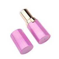 China Customized Noble Purple Empty Lipstick Tubes Abs Plastic Cosmetic Tubes for sale