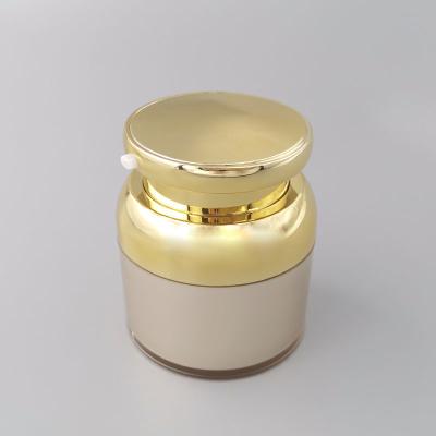 China Liquid Foundation Airless Pump 30ml Acrylic Cosmetic Bottle Packaging for sale