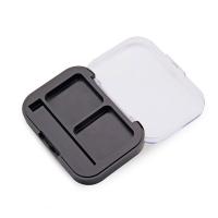 China Two Square Eyelid Blush Odm Eyeshadow Box Custom Makeup Packaging Transparent for sale