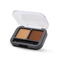 China Two Square Eyelid Blush Odm Eyeshadow Box Custom Makeup Packaging Transparent for sale
