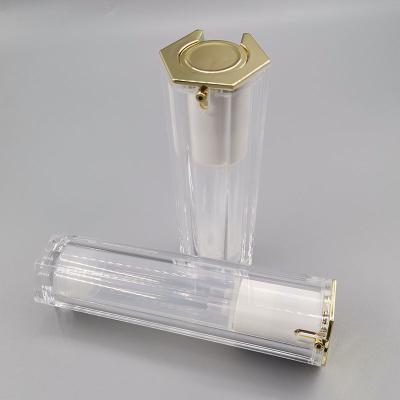 China Acrylic Custom Hexagon 50ml Cosmetic Packaging Set for sale