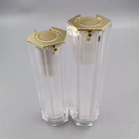 China Acrylic Custom Hexagon 50ml Cosmetic Packaging Set for sale