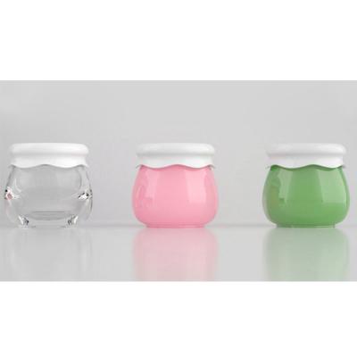 China Mini Lip Balm Face Skin 10ml Cream Jars Cosmetic Packaging for sale