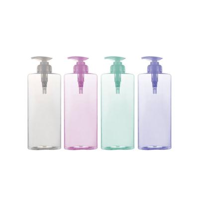 China Square Conditioner Shower 500ml Pump Dispenser Bottle for sale