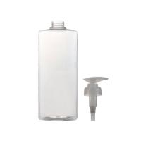 China Square Conditioner Shower 500ml Pump Dispenser Bottle for sale