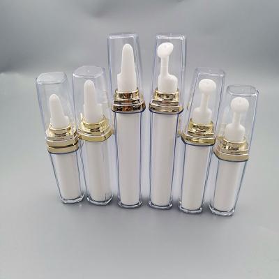 China Cosmetic Eye Cream Empty Airless Bottle With Smear Massage Head for sale