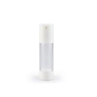 China 15ml Empty Frosted Airless Pump Bottles For Refillable Cosmetic Container for sale