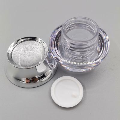 China 30g Face Cream Jars Upscale Empty Acrylic With Inner Lid for sale