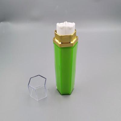 China 2 In 1 Color Painting Cosmetic Airless Bottle Plastic Double Tube Packaging for sale