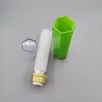 China 2 In 1 Color Painting Cosmetic Airless Bottle Plastic Double Tube Packaging for sale