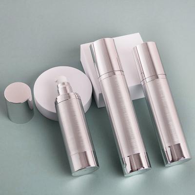 China Customized 100ml Aluminum Bottle Lotion Container For Cosmetic Packaging Set for sale