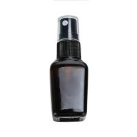 China 30ML Square Amber Glass Spray Bottles For Cosmetic Essential Oils for sale