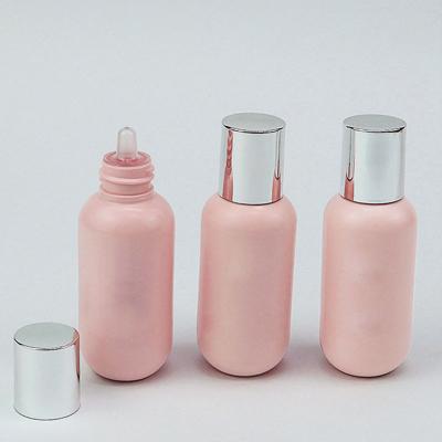 China Customized 50ml Barrier Cream Bottle PET Plastic Airless for sale